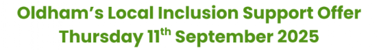 New Bridge School - Oldham's Local Inclusion Support Drop In Sessions